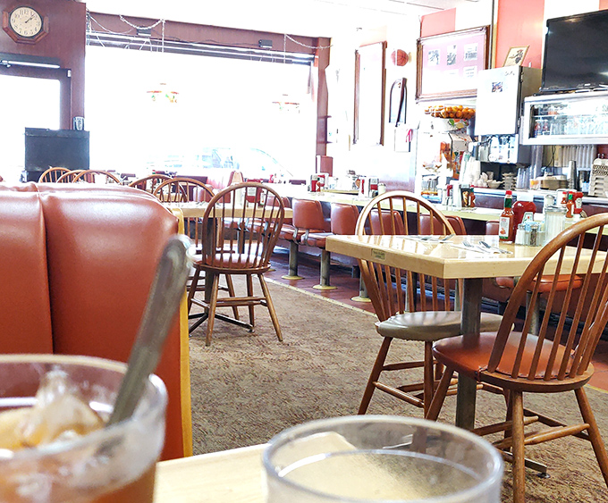 Classic Windsor chairs and red vinyl booths aren't trying to be retro-cool&mdash;they're the real deal, worn smooth by decades of satisfied customers.