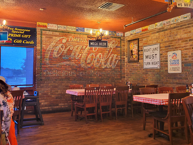 Red-checkered nostalgia meets brick-wall Americana. This isn't just dining&mdash;it's a time machine with better food than your childhood memories.