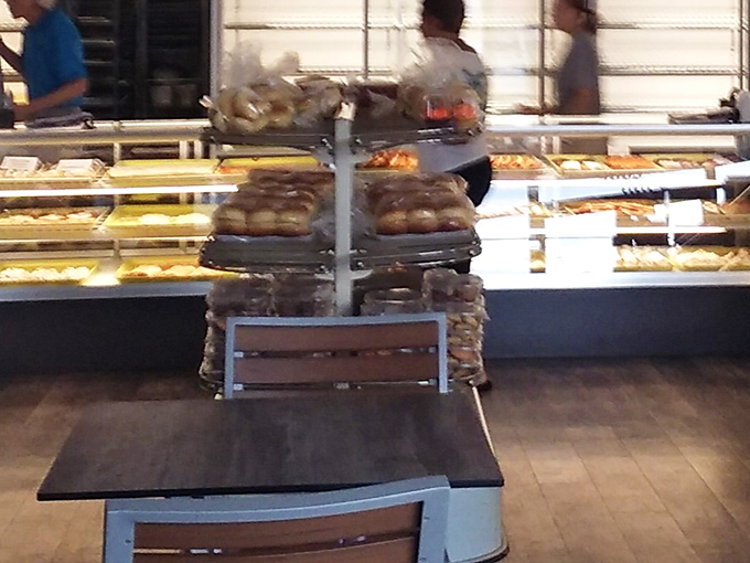 Display cases brimming with temptation &ndash; where diet plans go to die and happiness is served by the dozen.