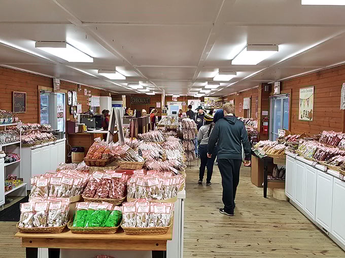 Forget Willy Wonka's factory&mdash;this is the real wonderland where adults become wide-eyed kids again among endless rows of handcrafted treats.