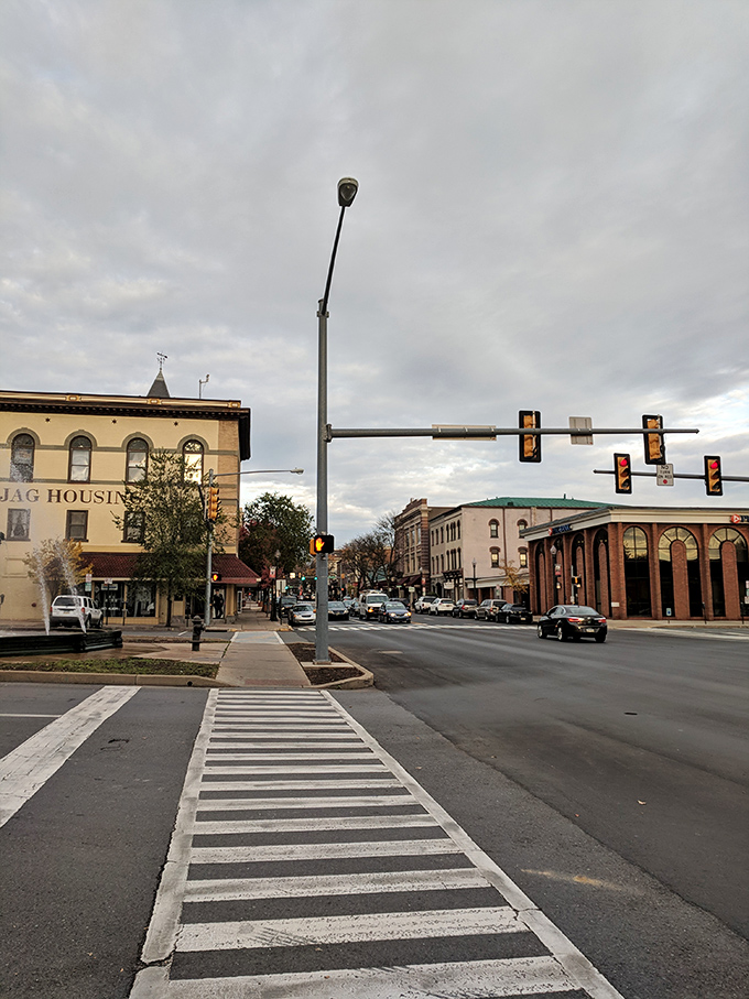Downtown Bloomsburg's well-maintained streets invite exploration, where historic architecture meets modern convenience at every crosswalk.