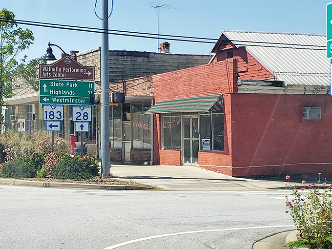 Main Street Walhalla unfolds like a Norman Rockwell painting, where every storefront whispers tales of community charm.