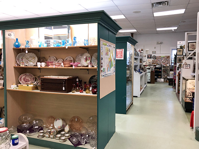 Aisles that whisper stories from decades past, where every booth offers a different chapter of American nostalgia waiting to be discovered.