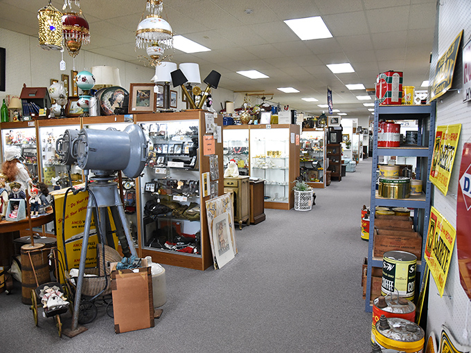 Aisles that seem to stretch into infinity, each glass case a portal to a different decade. The treasure hunt begins the moment you step inside.