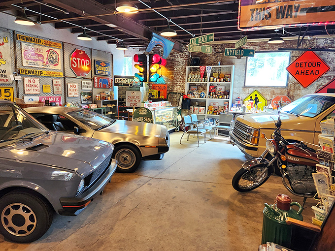 These vintage beauties aren't going anywhere fast, but your heart rate might when you see that DeLorean.