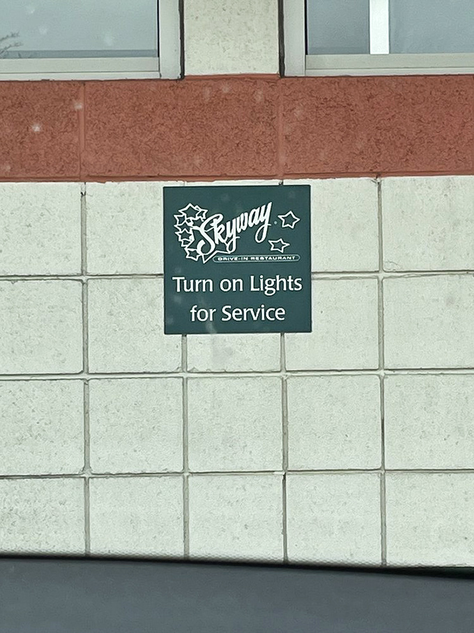 "Turn on Lights for Service" &ndash; five simple words that transport you back to a time when dinner came with a side of automotive theater.