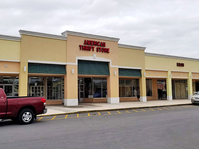 American Thrift Store's welcoming facade promises bargain adventures that'll have you texting friends: "You won't believe what I found!"