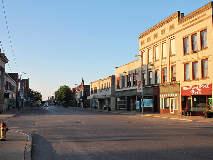 Ashtabula's charming main street looks like a movie set, but the housing prices are refreshingly real-world.