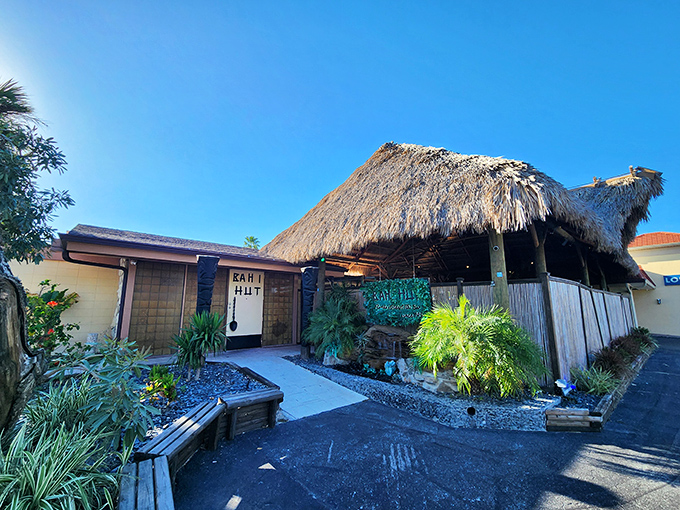 Sometimes the best treasures come in the smallest packages - this cozy thatched hideaway proves size doesn't matter.