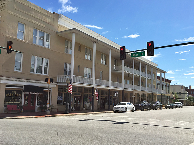 Southern charm on display! Bainbridge's stately columns and wide porches whisper stories of a gentler time when neighbors knew your name.