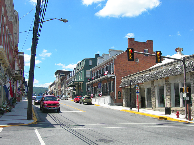Bedford's historic downtown looks like your grandparents' photo album came to life, only in color.