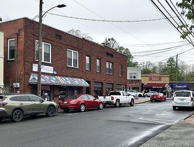 Black Mountain's brick-lined streets whisper stories of simpler times and slower living.