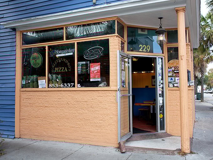 D'Allesandro's blue building stands out like a delicious secret &ndash; that corner spot where locals whisper, "Don't tell the tourists!"
