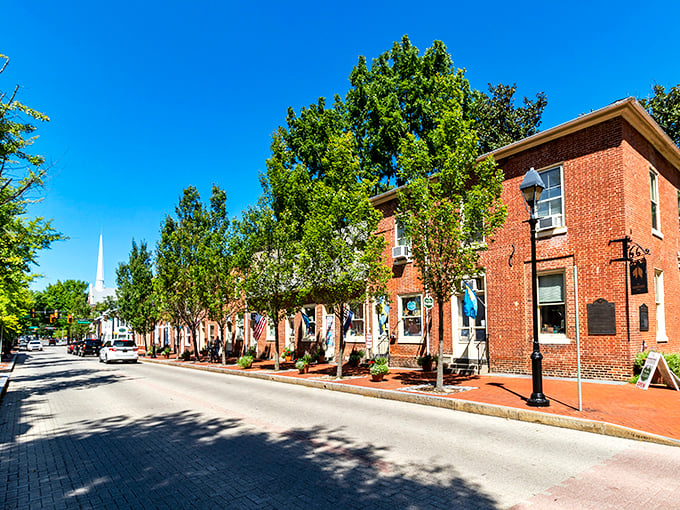 Dover: Brick buildings and historic charm line this street in Delaware's capital. History without the hustle&mdash;just how the Founding Fathers would have liked it.