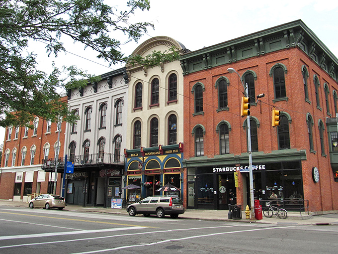 Erie's historic downtown blocks stand proud like old friends, ready to share tales over coffee.
