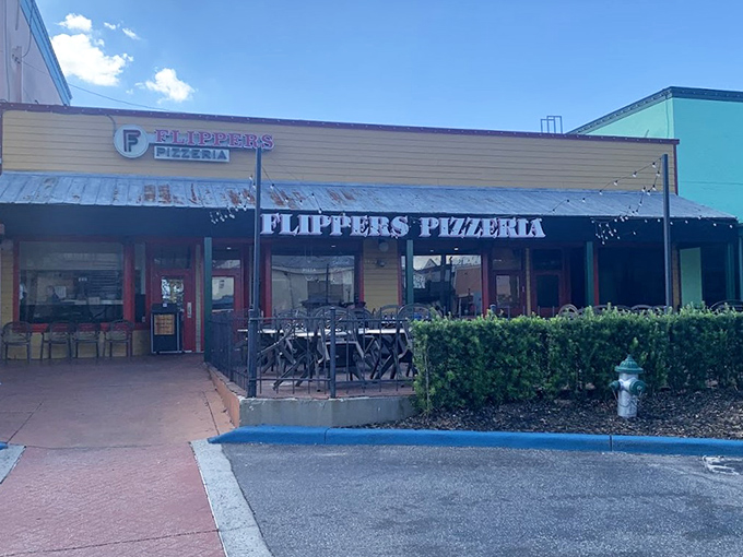 Flippers proves that great pizza doesn't need Mickey Mouse ears to create magical moments.