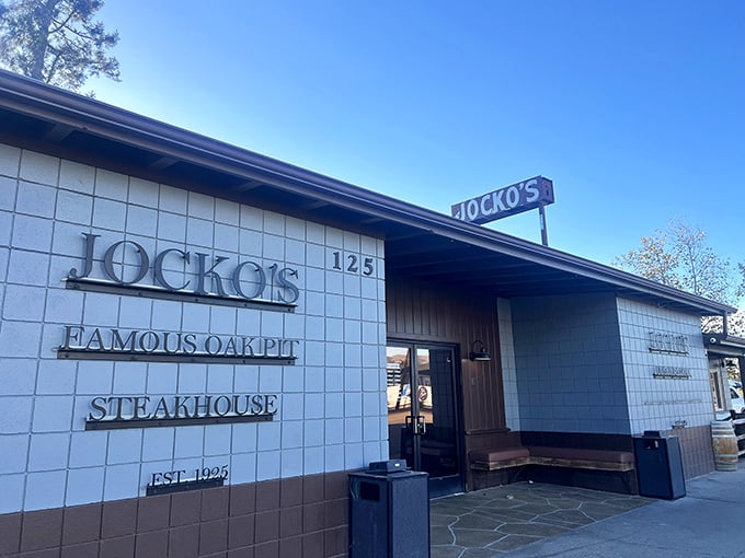 Jocko's humble exterior hides legendary steaks &ndash; sometimes the best treasures come in simple packages.