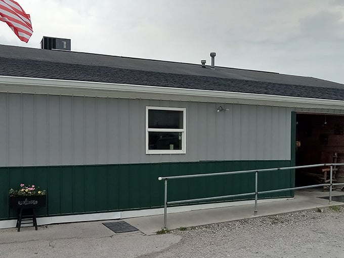 This white and green roadside gem might not look fancy, but inside they're cooking up breakfast magic worth a detour.