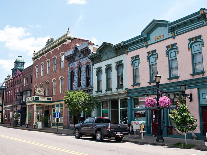 Main Street charm at its finest! These historic buildings in Millersburg tell stories that stretch back generations.