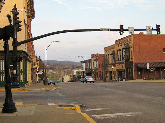 Downtown Millersburg proves that good things come in Victorian packages - and yes, that's real gingerbread trim! 