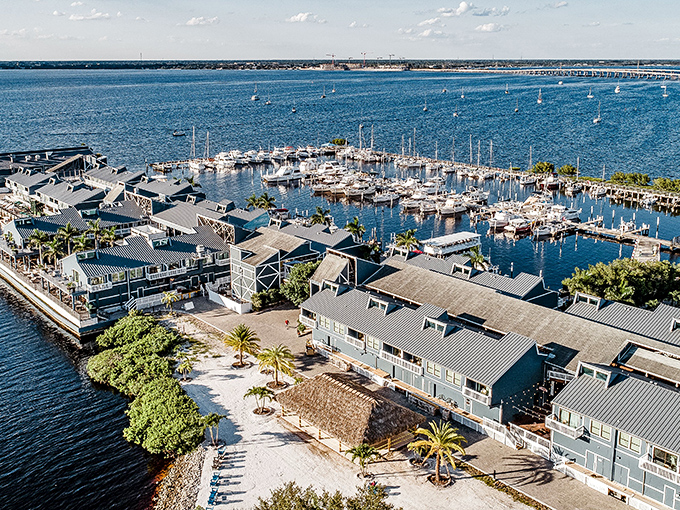 Punta Gorda's marina showcases the boating lifestyle without the South Beach prices. Paradise found!