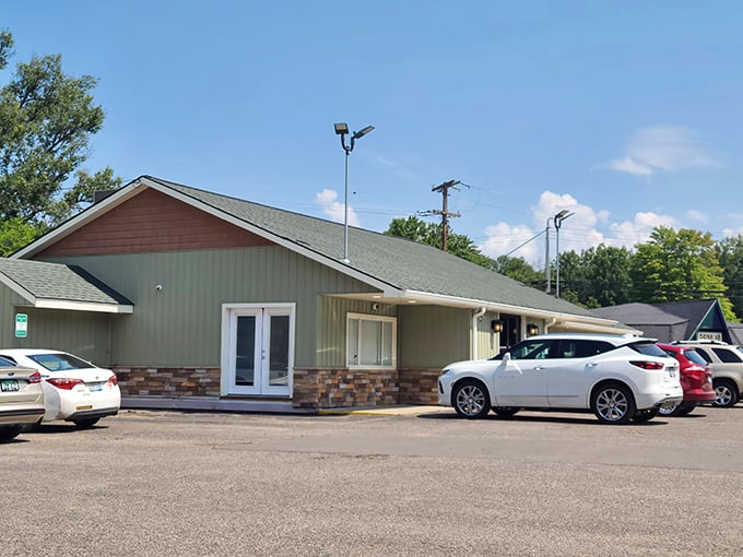 This unassuming green building houses comfort food treasures that locals guard more fiercely than their secret fishing spots.