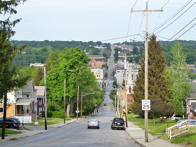 The hills cradle Sharon like a protective embrace, where modest homes and tree-lined streets create a Norman Rockwell painting come to life.