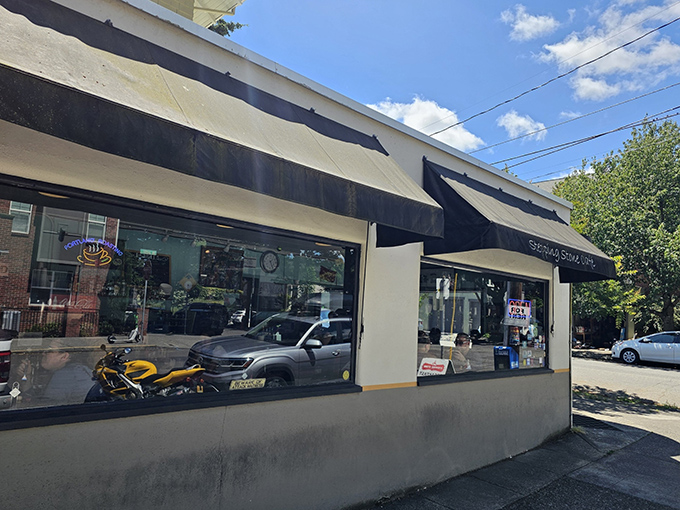 Behind that bright red door at Stepping Stone Cafe lies a world where calories don't count and breakfast is served with a side of Portland charm.
