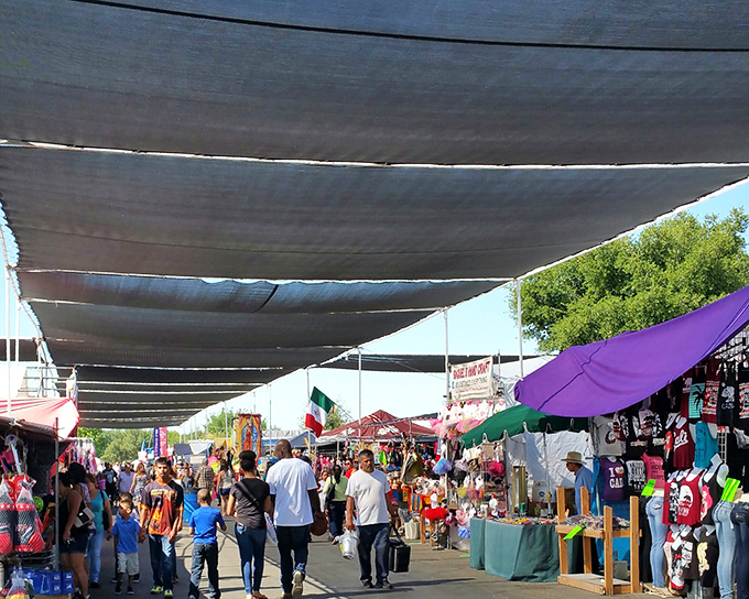 Shade and shopping&mdash;the perfect combo! Stockton's market keeps you cool while you hunt for that one-of-a-kind find you didn't know you needed.