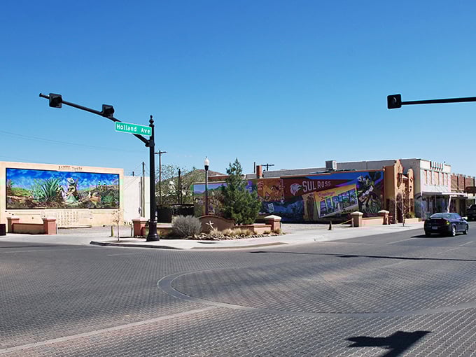 Here's where colorful murals meet wide-open skies, creating an artist's paradise without the big-city price tags.