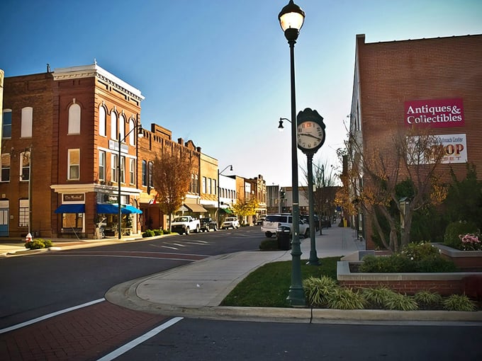 Asheboro's classic downtown feels like stepping into a Norman Rockwell painting, minus the uncomfortable old-timey shoes.