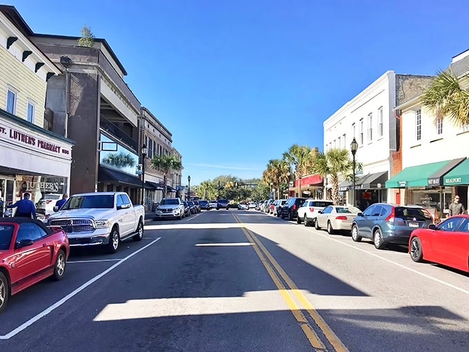 The historic district's charming storefronts invite you to stroll without agenda, where window shopping becomes an art form.