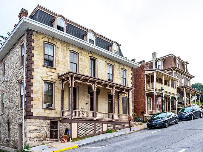 Porch paradise! These Bellefonte beauties remind me of those fancy layer cakes where each tier is more impressive than the last.