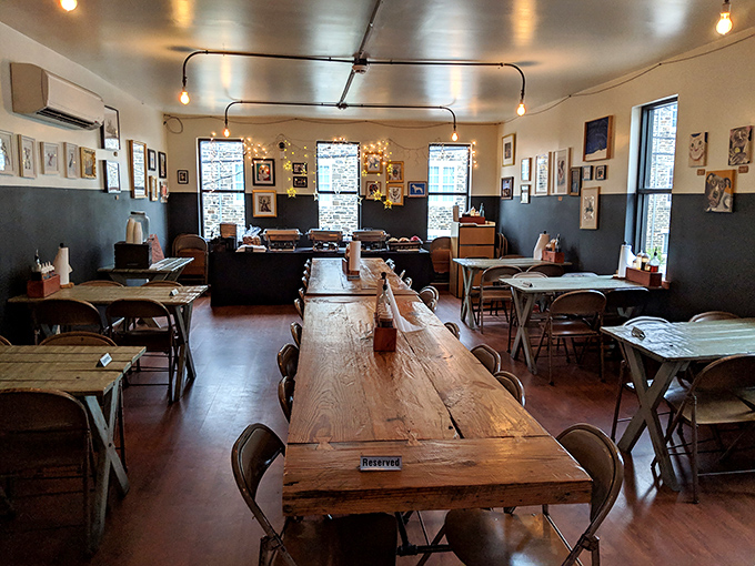 Step inside this humble space and prepare for a smoky revelation. Blue Pit proves great barbecue doesn't need a fancy address.