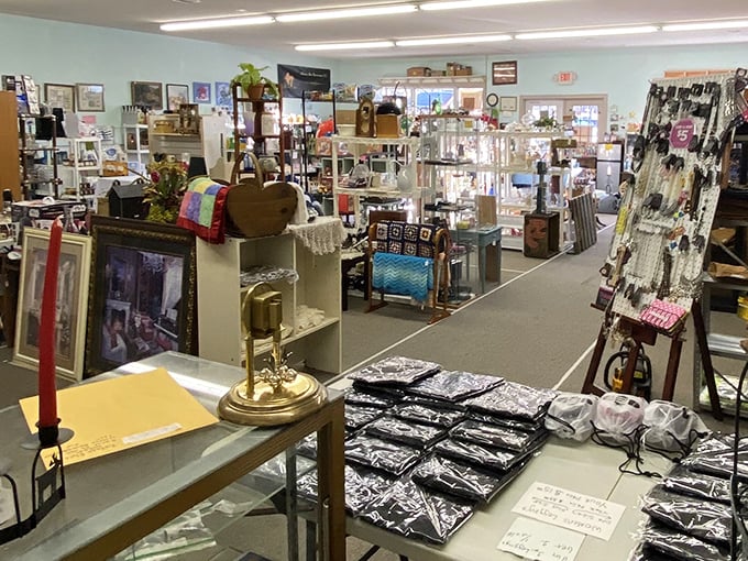 Step inside Busy Bee and discover organized chaos at its finest. Marie Kondo would have her work cut out here!