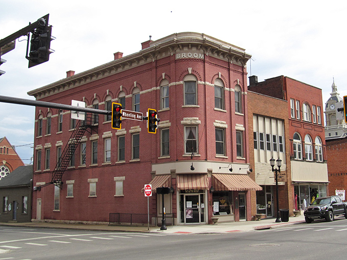 Cambridge's brick buildings stand like proud sentinels, each one holding decades of community memories.