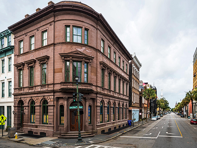 Historic architecture whispers tales of bygone eras while modern life bustles cheerfully below.