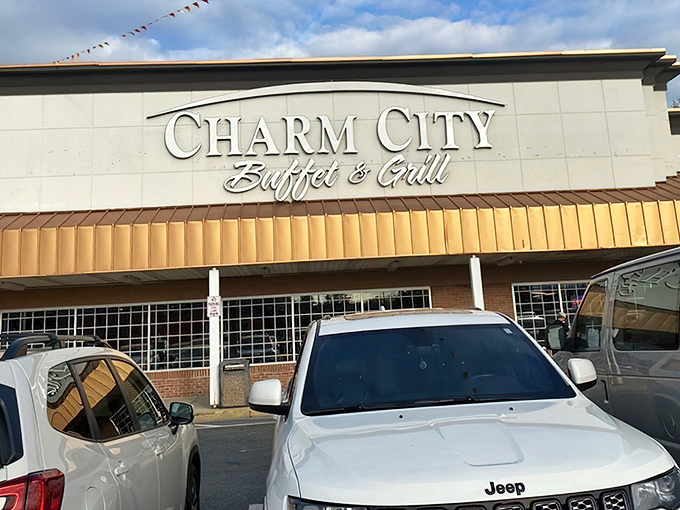 Charm City Buffet & Grill: Beneath that unassuming storefront lies a world of culinary possibilities. Like finding a treasure chest in a strip mall!