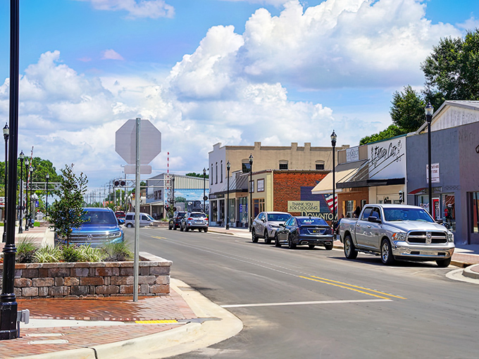 Historic murals celebrate the days when trains connected communities across America's heartland.