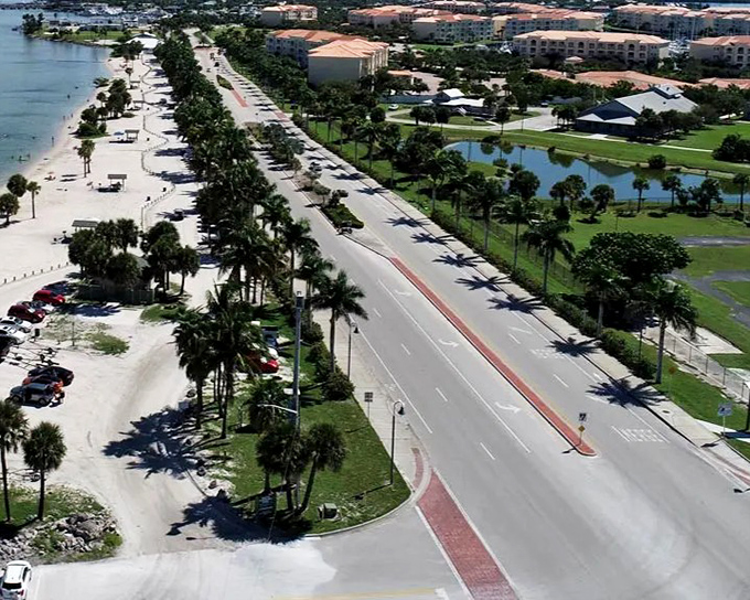 Beach town living meets old Florida vibes in Fort Pierce. Those palm-lined streets aren't just pretty&mdash;they're affordable too!