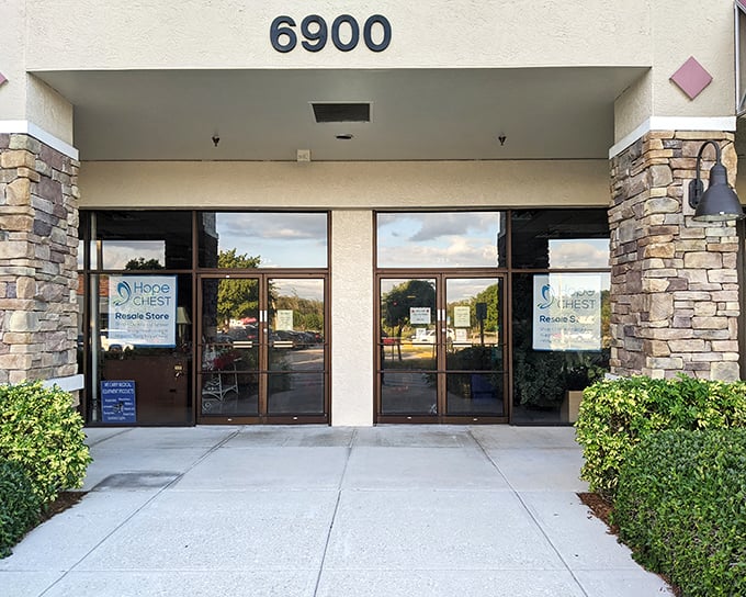 Clean, organized displays make finding your perfect thrift store gem feel effortless and enjoyable. 