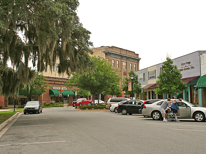 Downtown Inverness offers that rare Florida treat: shade trees, brick streets, and buildings old enough to remember when Elvis was still in the building.