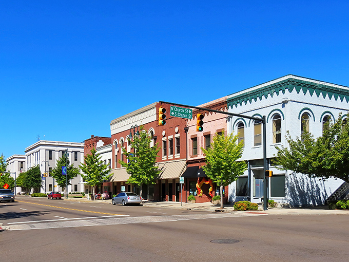 Small-town America at its finest, where every street corner whispers tales of affordable living dreams.