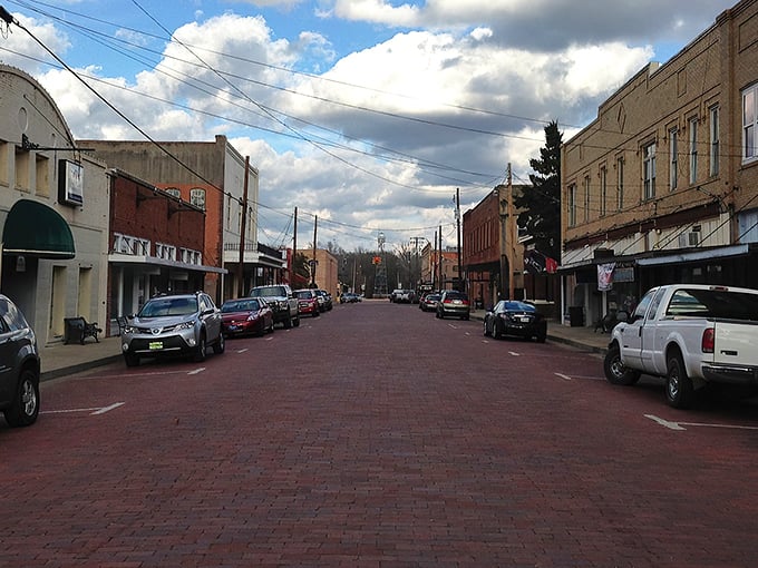 Downtown Jefferson's historic storefronts stand shoulder to shoulder, a lineup of architectural all-stars from another century.