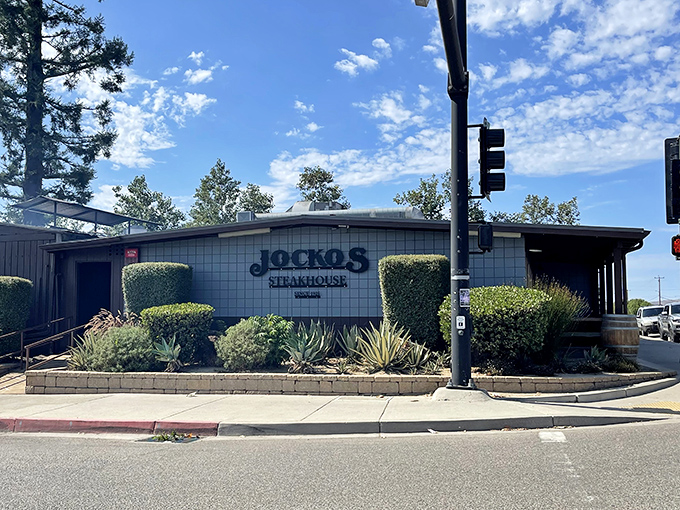 This unassuming building serves oak-grilled perfection &ndash; proof that great steakhouses don't need flashy facades.