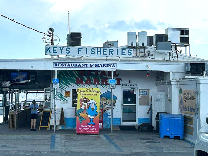 Part fish market, part restaurant, all Florida Keys charm. The boats outside aren't just for show &ndash; they're working for your dinner.