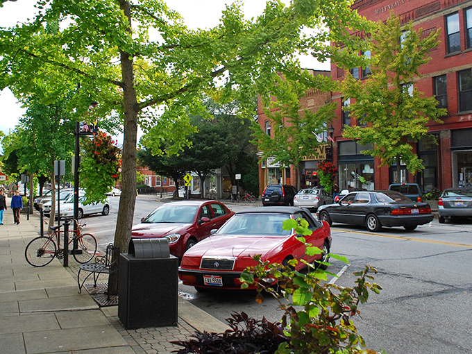 Tree-lined streets and classic architecture make Oberlin feel like a movie set. Just without the Hollywood prices!