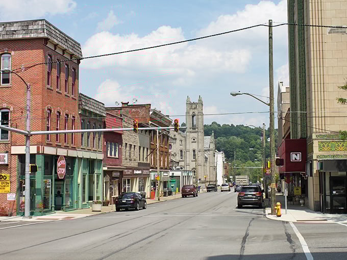 Even on a sunny day, this town's warmth shines through every storefront and sidewalk.