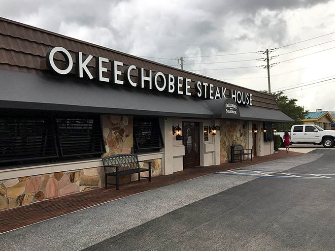 Simple signage, serious steaks &ndash; when the food's this good, you don't need neon lights shouting about it.