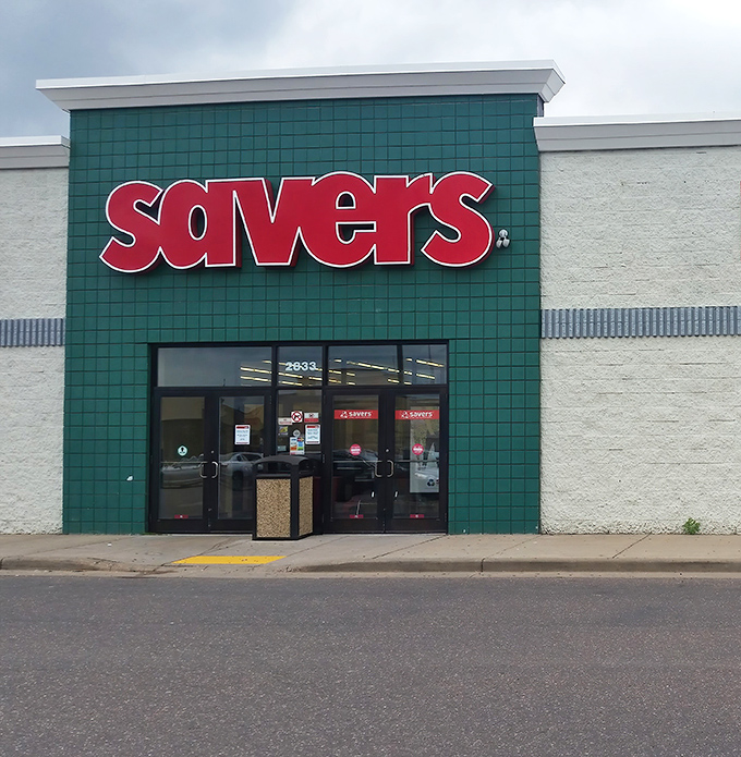 Savers stands ready for bargain hunters, like a department store where everything comes with a story and a second chance.